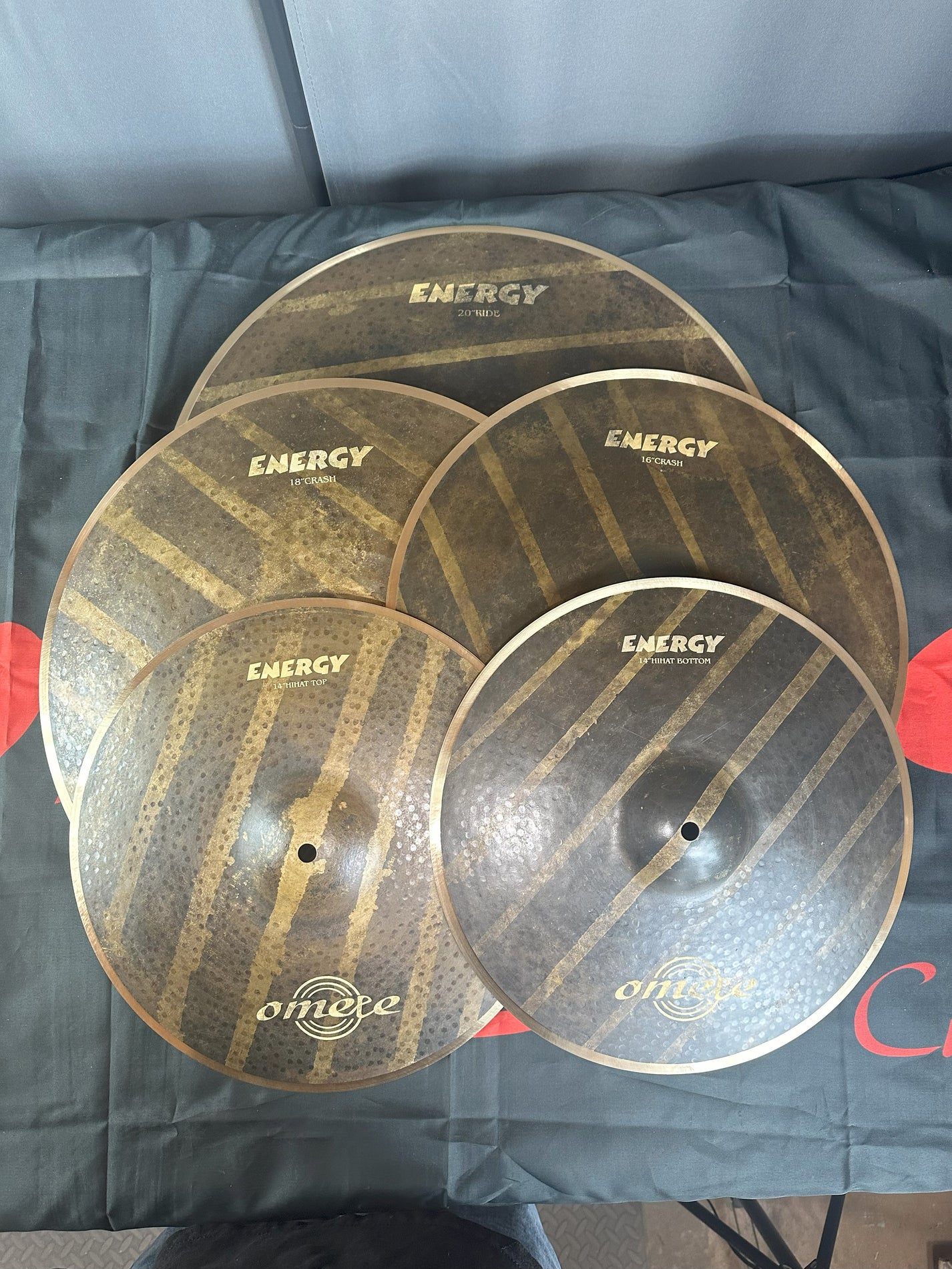 Omete Fusion Series Cymbals - 5 Pack – RL Drums