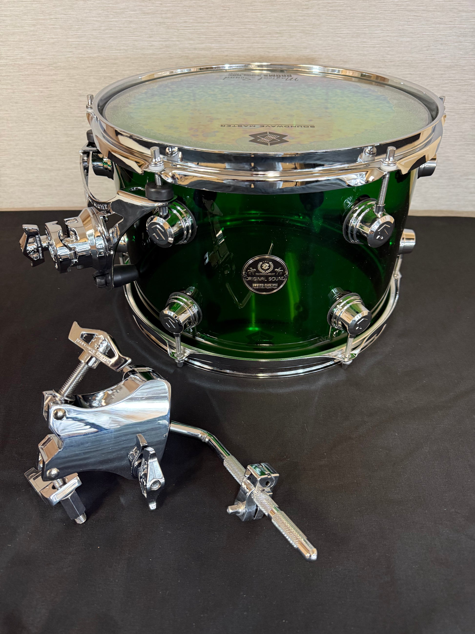 SOUNDWAVE MASTER ICE CRYSTAL SOUND SERIES 12"x8" EMERALD GREEN RACK TO ...