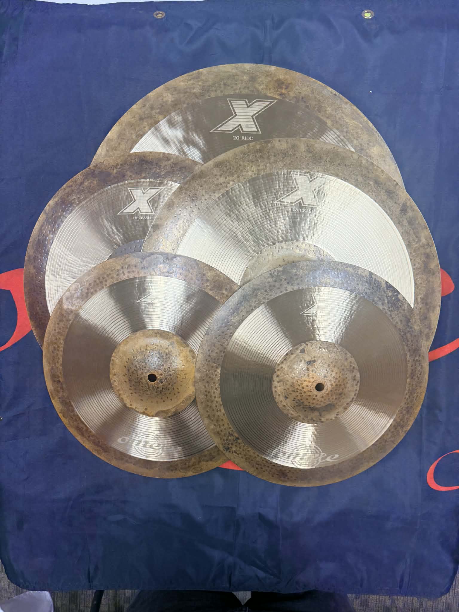Omete X Series Cymbals- 5 Pack – RL Drums